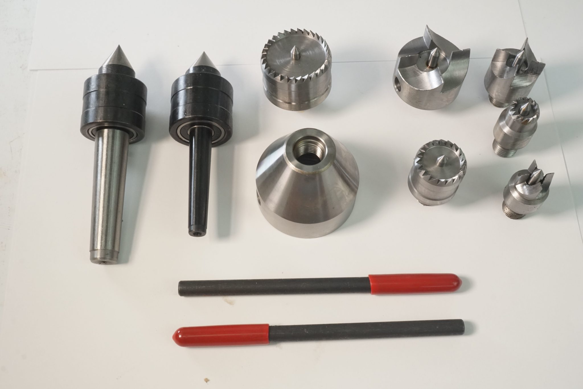 SCT 9pc Set of Drive Centres & Live Centres in Aluminium Case M33 x 3.5 ...