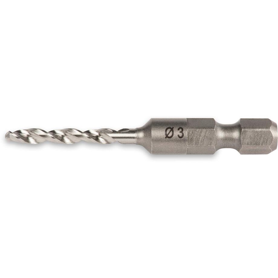 FISCH Universal Twist Drill Hex Shank - 3 mm 107403 - Buy woodworking tools