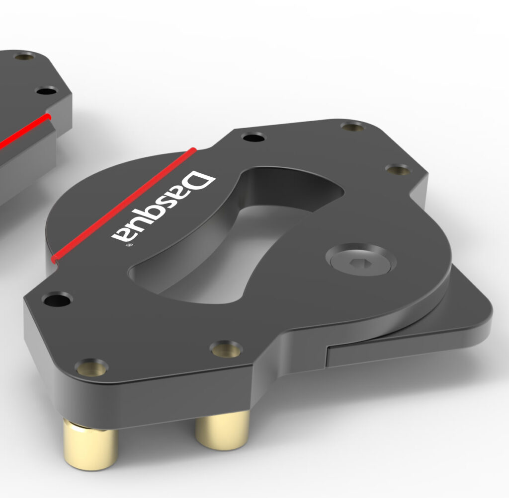 Dasqua Black-Red Plus Corner Radius Template Metric - Buy woodworking tools