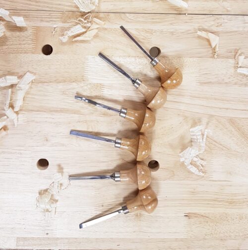 Stubai 580006 Palm Carving Tool Set 6 Pieces - Buy woodworking tools