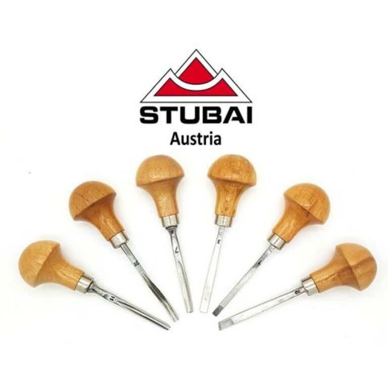 Stubai 580006 Palm Carving Tool Set 6 Pieces - Buy woodworking tools
