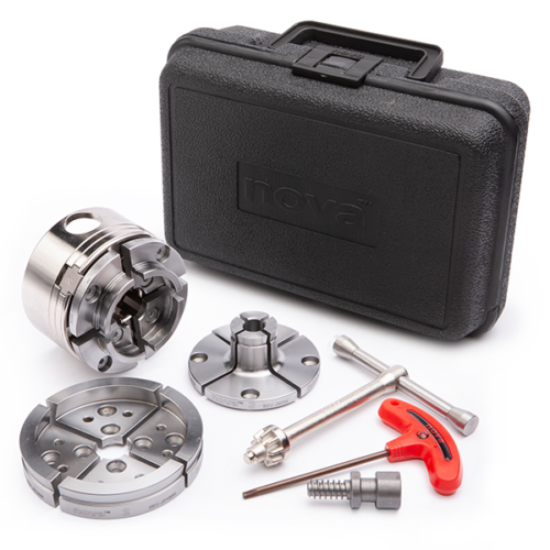 NOVA PRO-TEK G3 Lathe Chuck Bundle TR48296 Insert Version (Insert ...